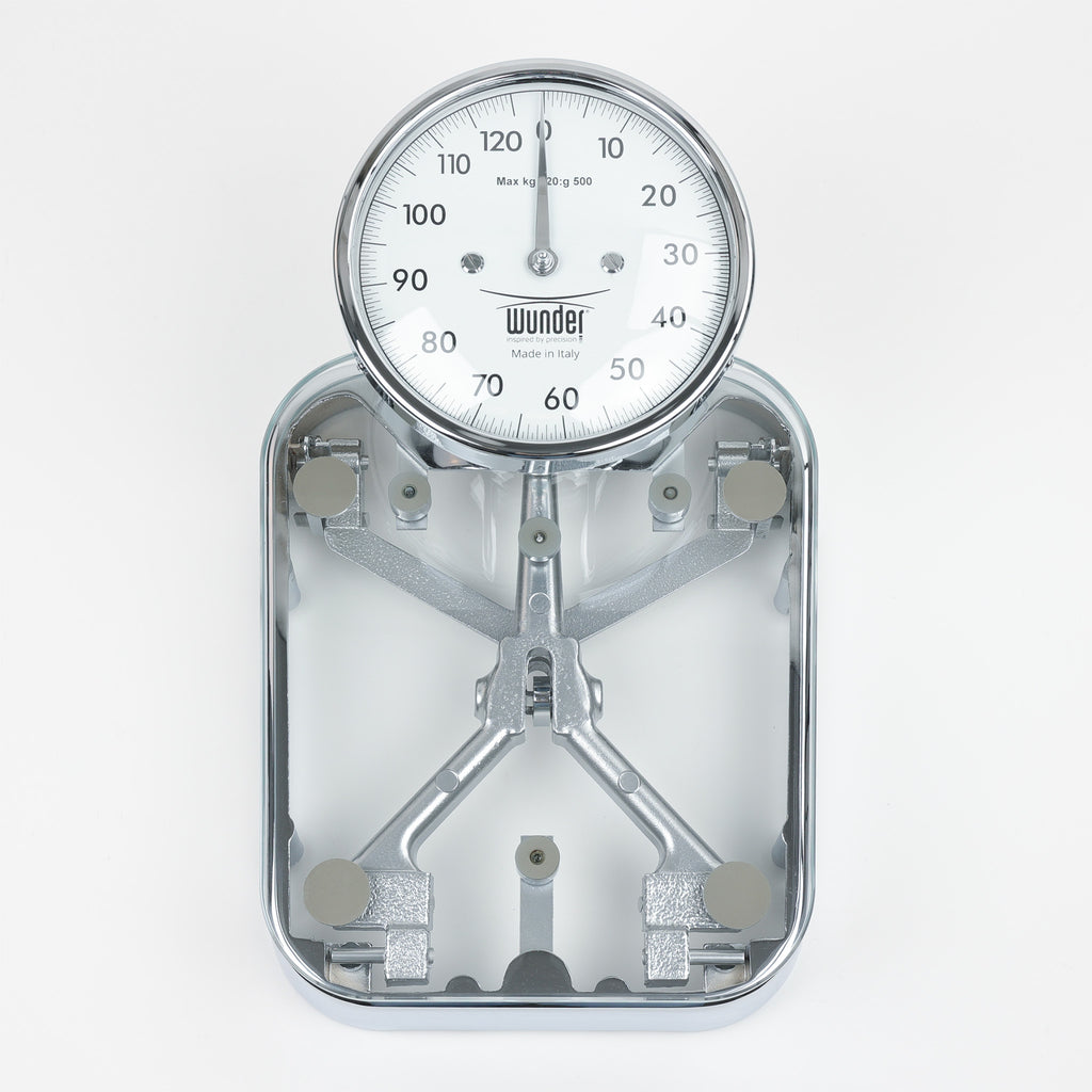 Wunder personal scale No. 960 with transparent stepping surface