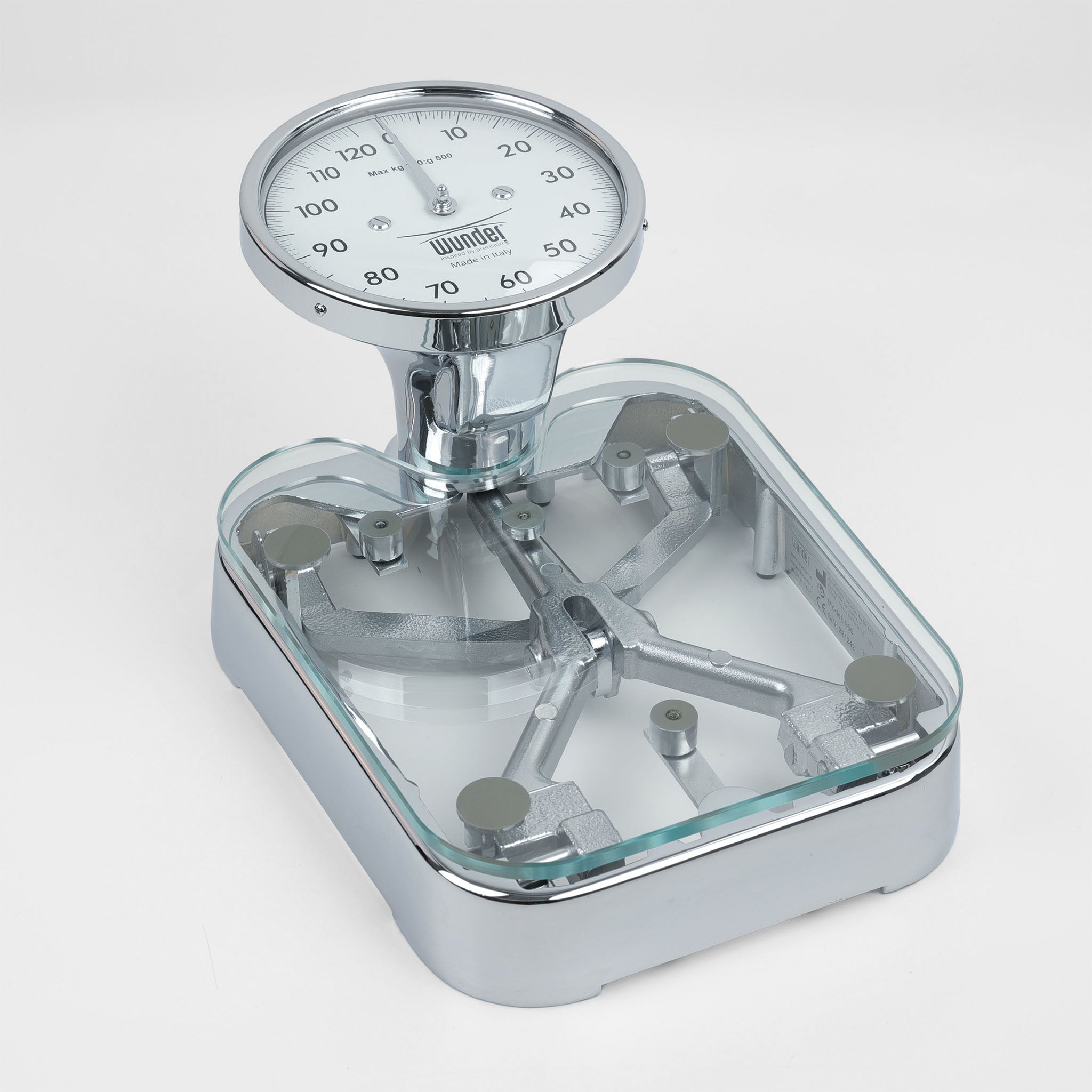 Wunder personal scale No. 960 with transparent stepping surface